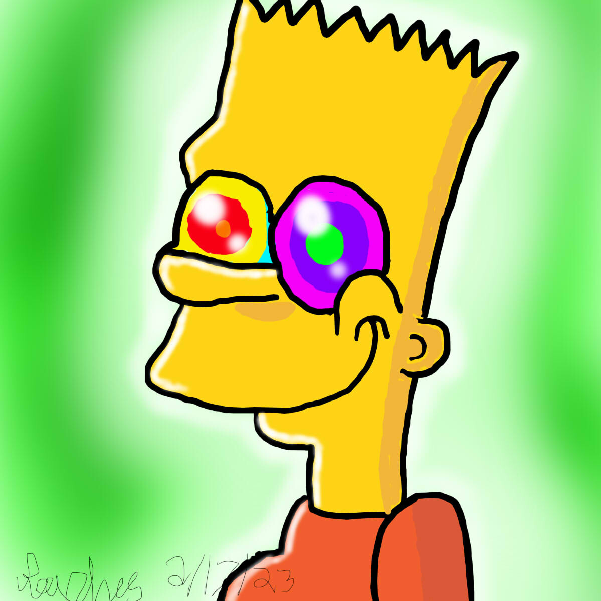 ArtStation - Bart first attempt in my life!!!