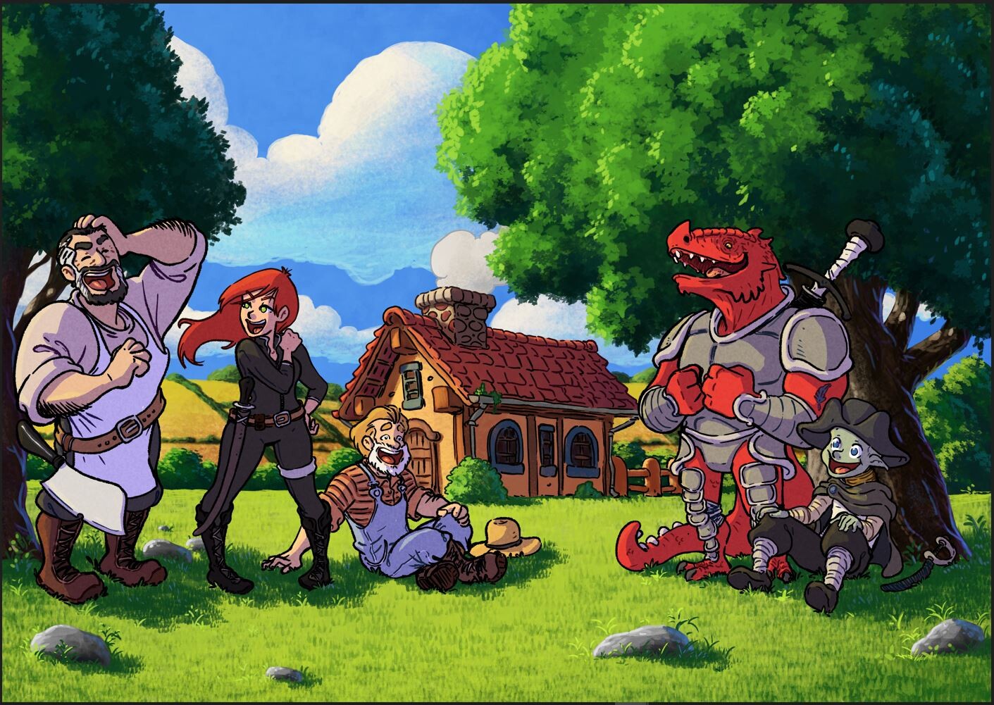 ArtStation - Dnd campaign piece.