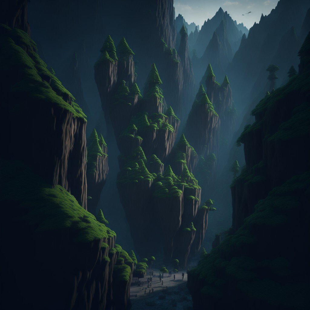 ArtStation - Minecraft world