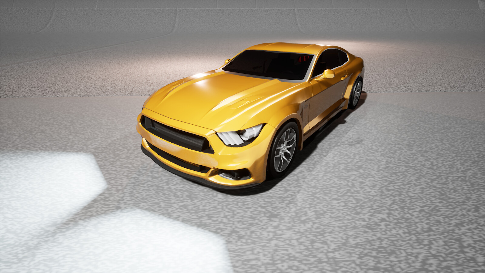 ArtStation - 2016 Ford Mustang GT Modeling