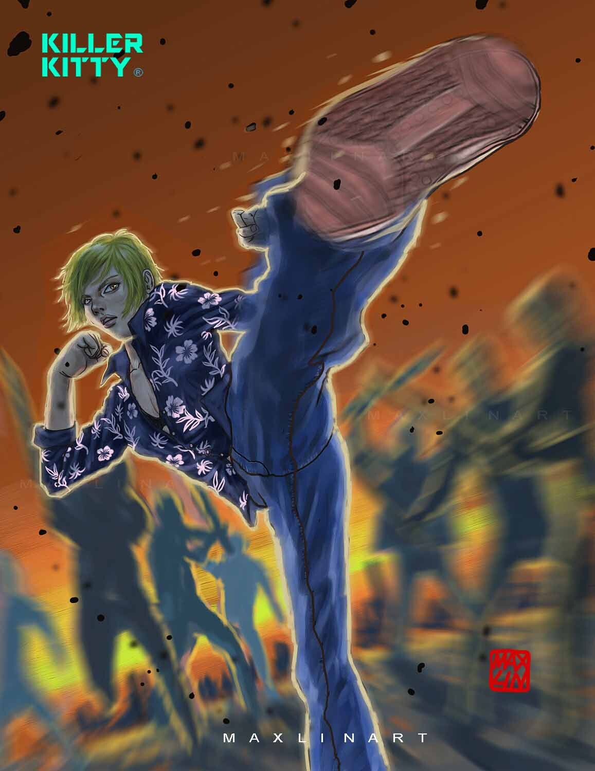 ArtStation - Kickboxer ANIYAH