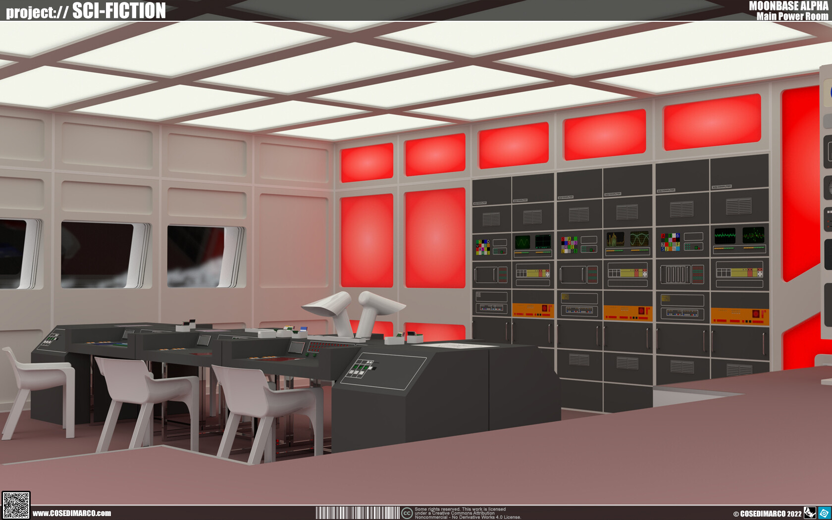 COSEDIMARCO - Space 1999 Moonbase Alpha