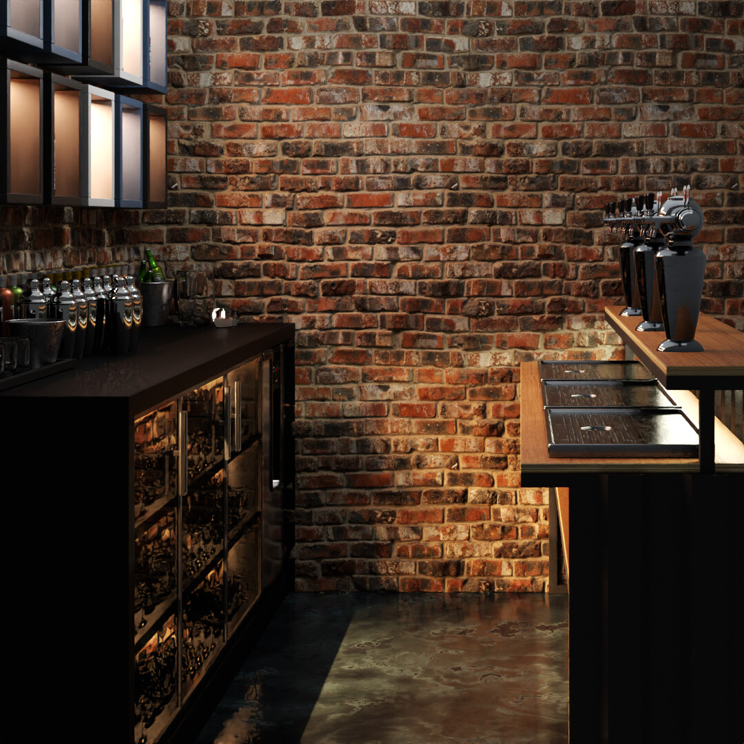ArtStation - Small Bar Design