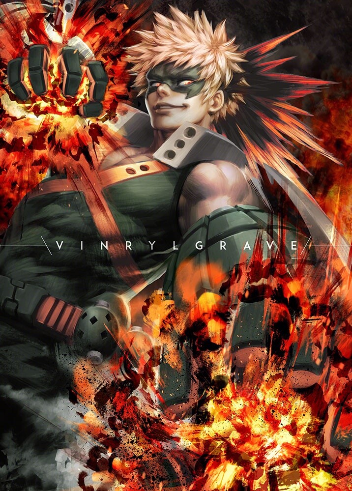 ArtStation - My Hero Academia - Bakugo