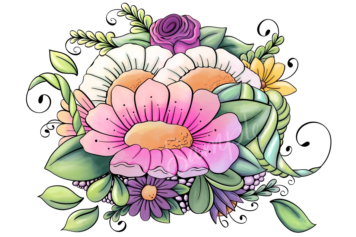 ArtStation - Mother’s Day Flowers