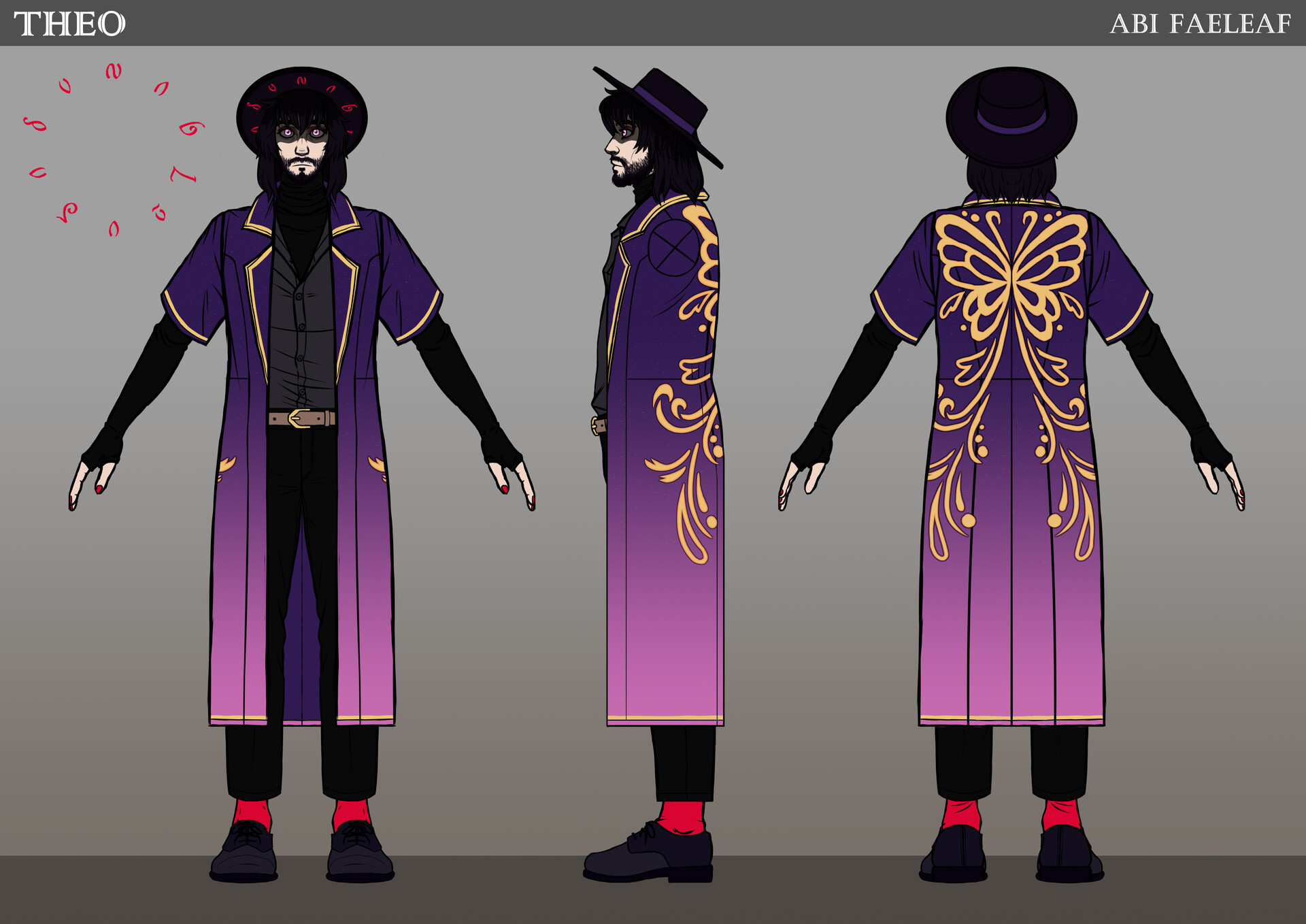 ArtStation - Theo Character Reference