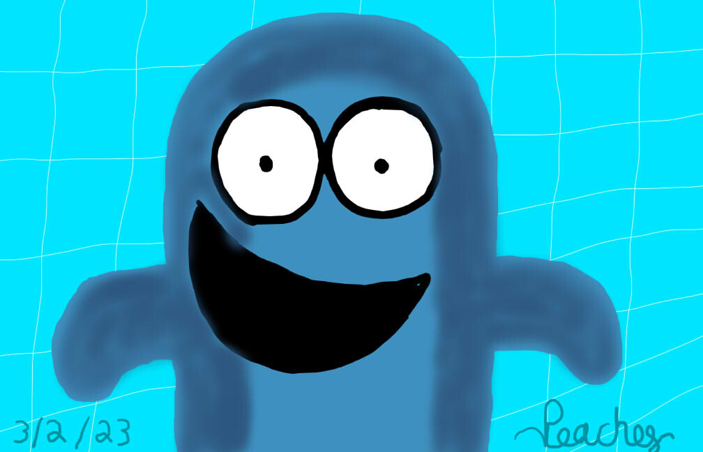 ArtStation - Bloo first attempt in my life!!!