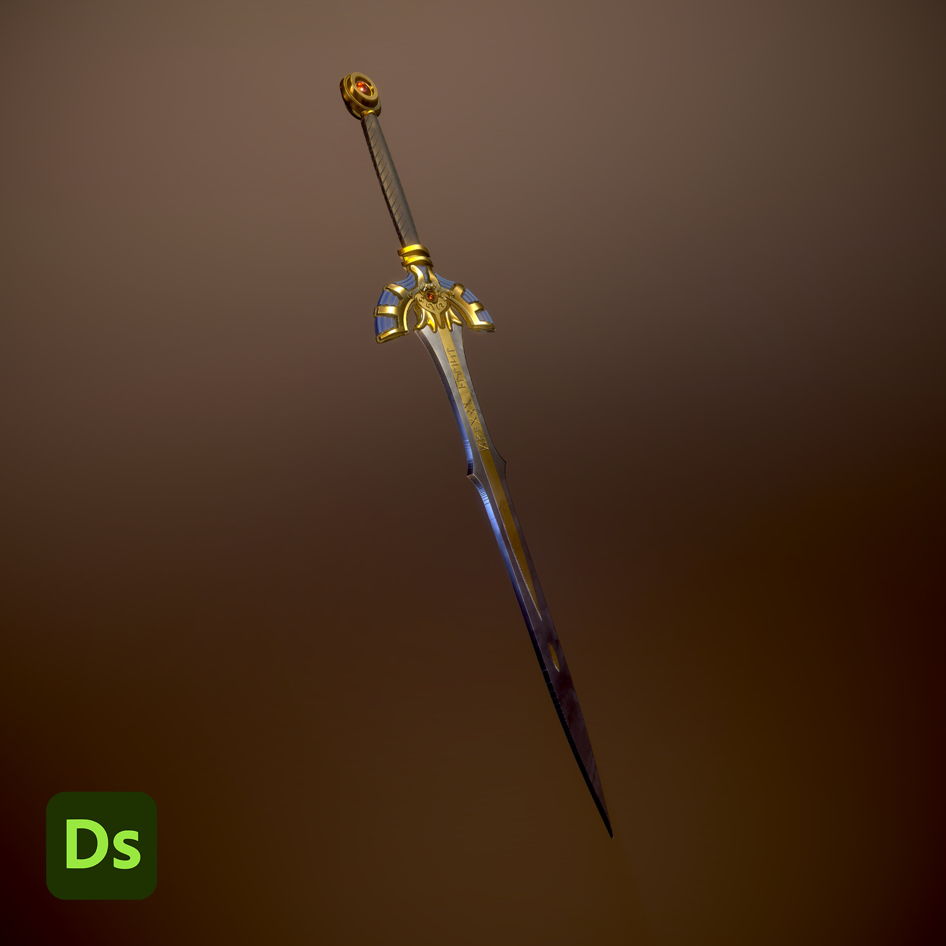 ArtStation - Substance Designer | Erdrick’s Sword