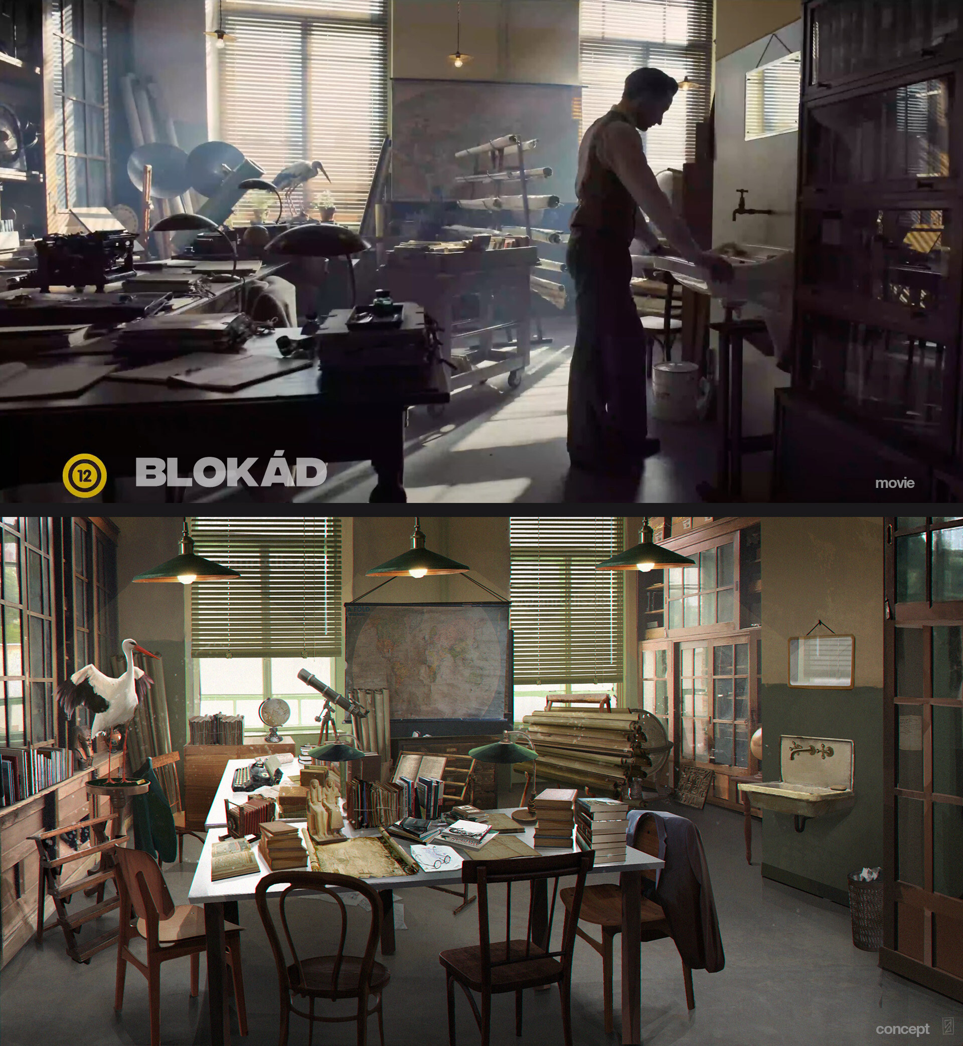 ArtStation - Blockade (Blokád) movie - concept