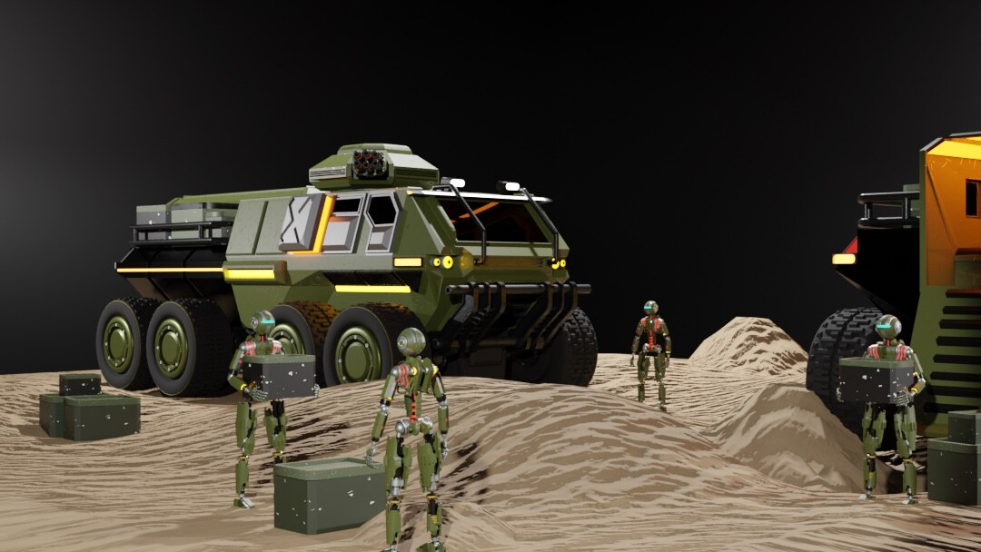 ArtStation - My Imagine Work