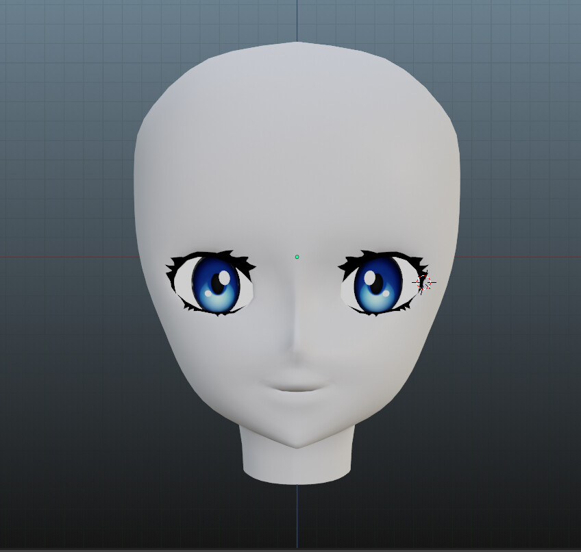 ArtStation - Anime Head Model