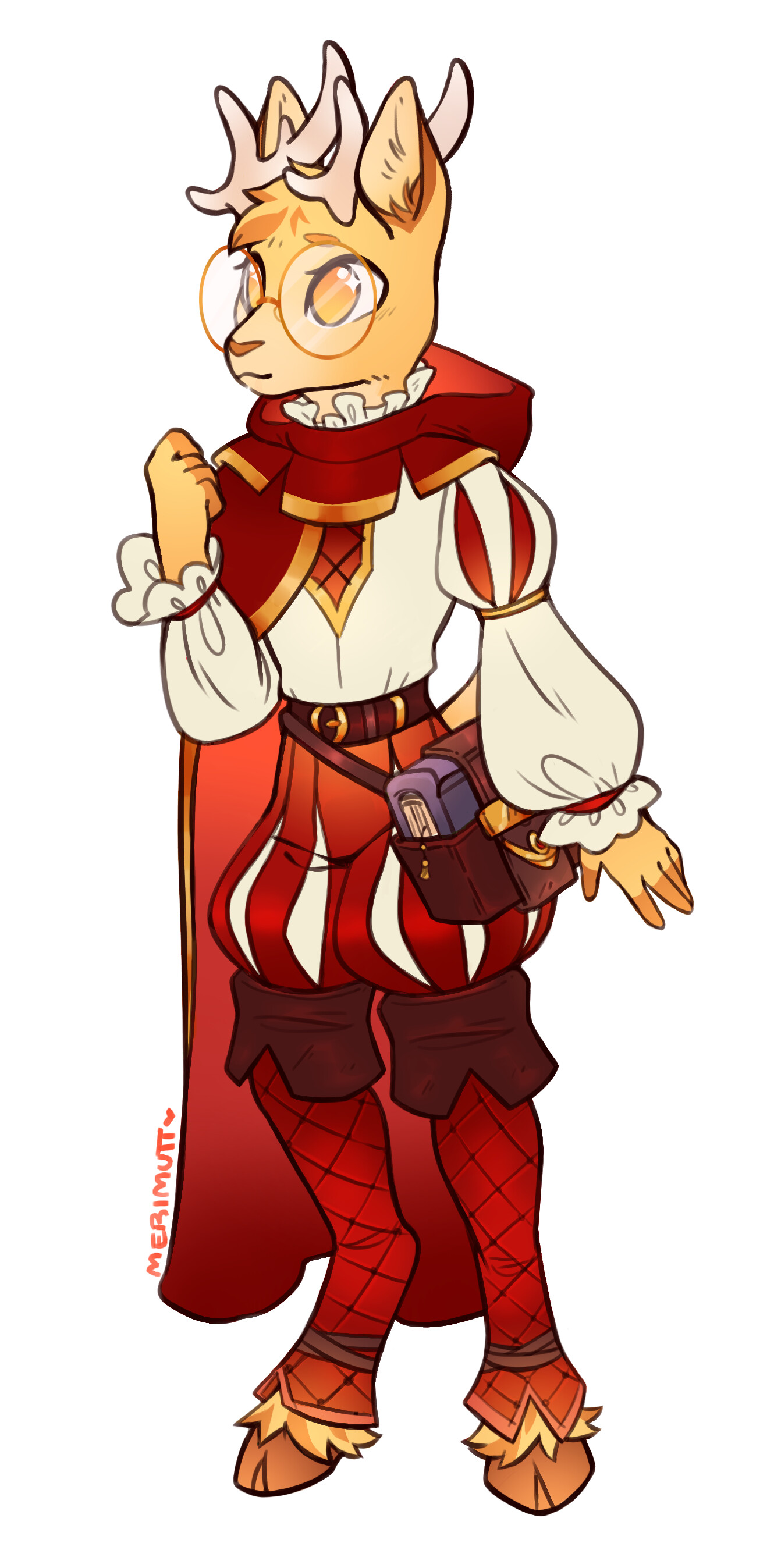 ArtStation - Deer Wizard Design