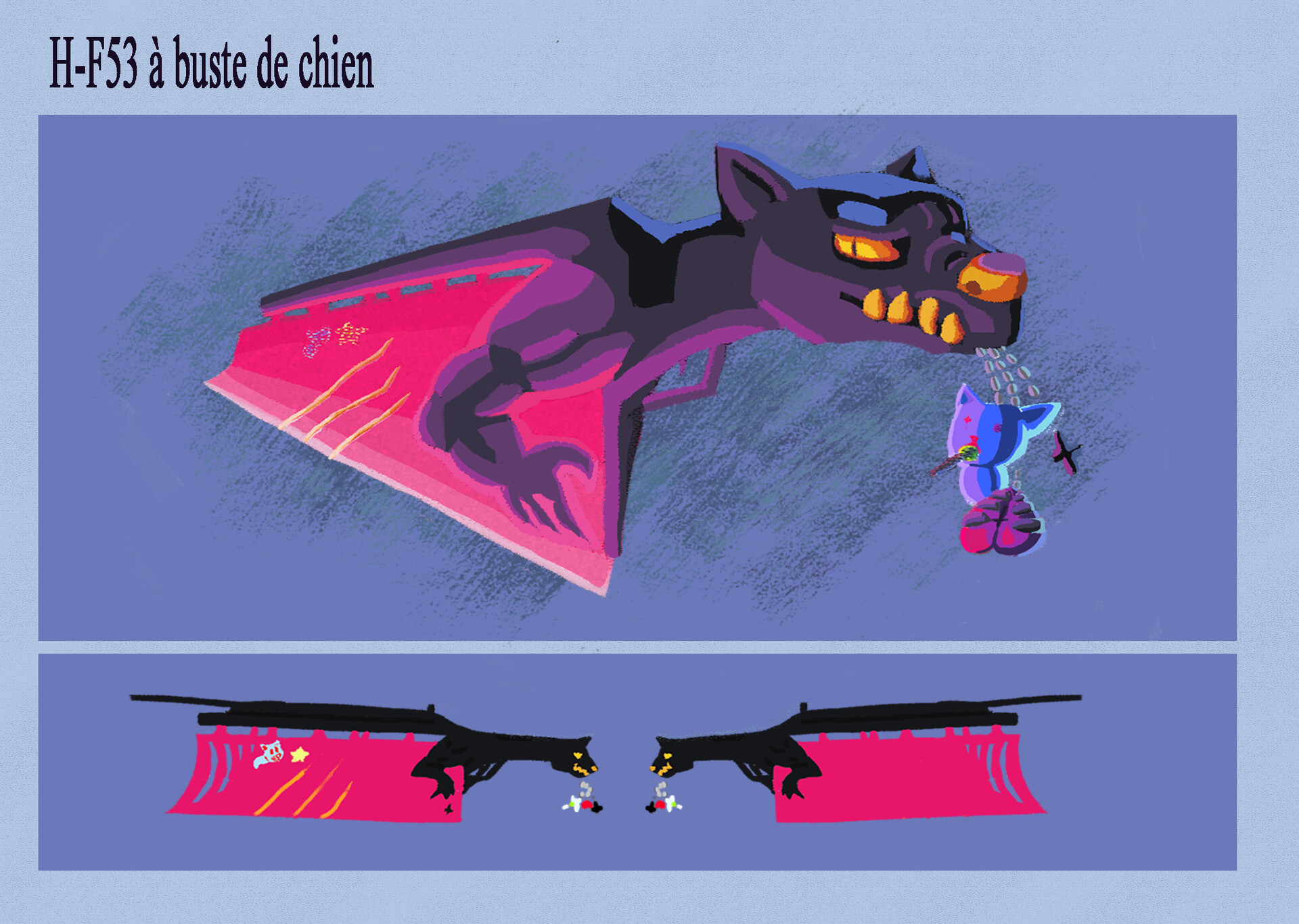 ArtStation - sword gun props design