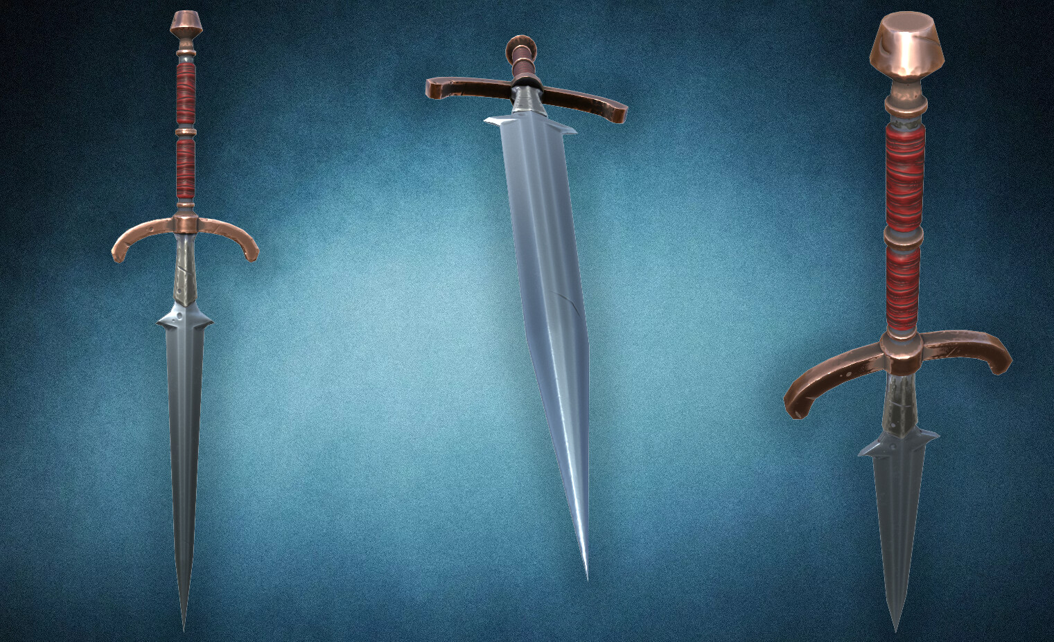 ArtStation - Two-Handed Swords for Dark Comet Studio