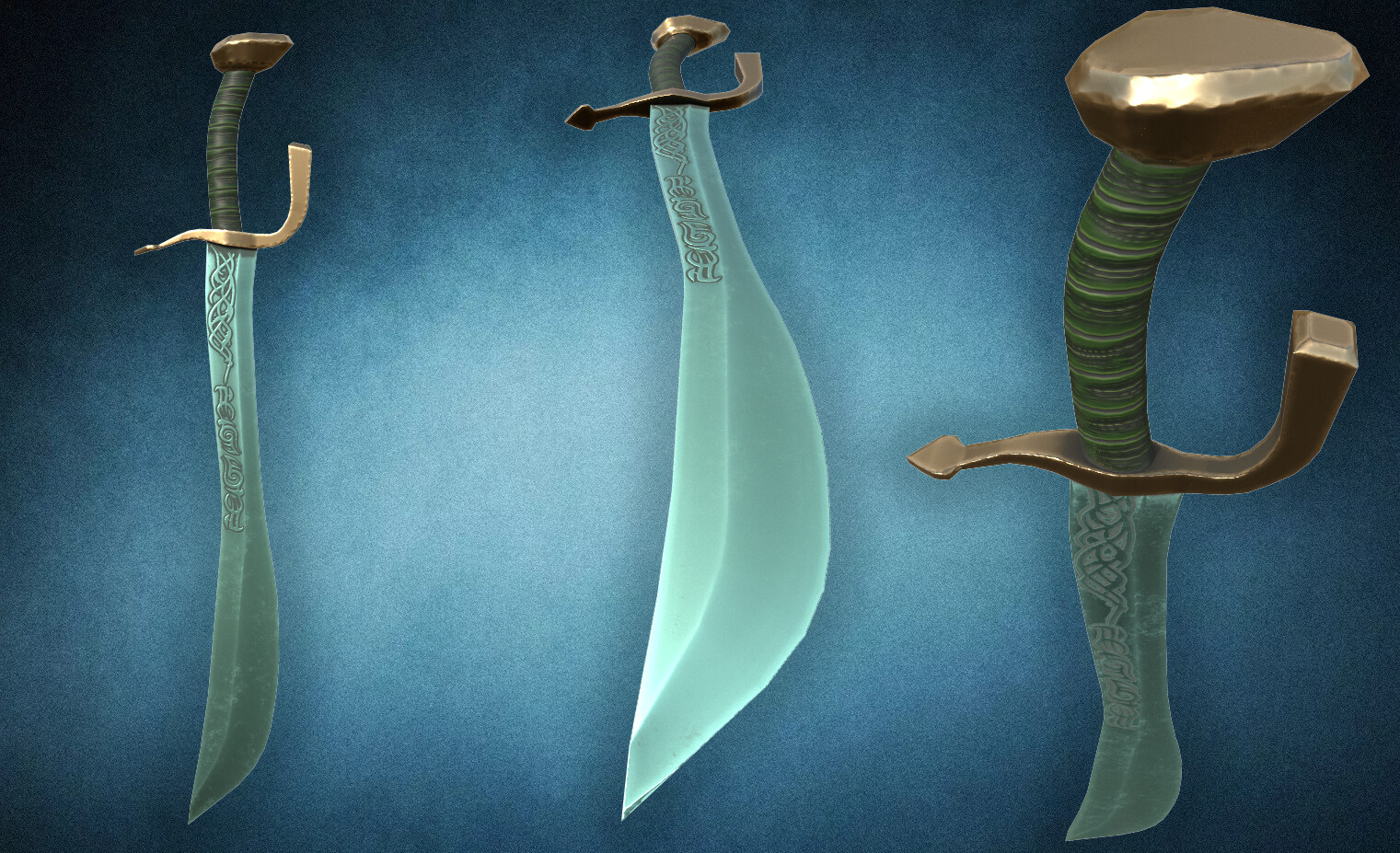 Paul Gern - Two-Handed Swords for Dark Comet Studio