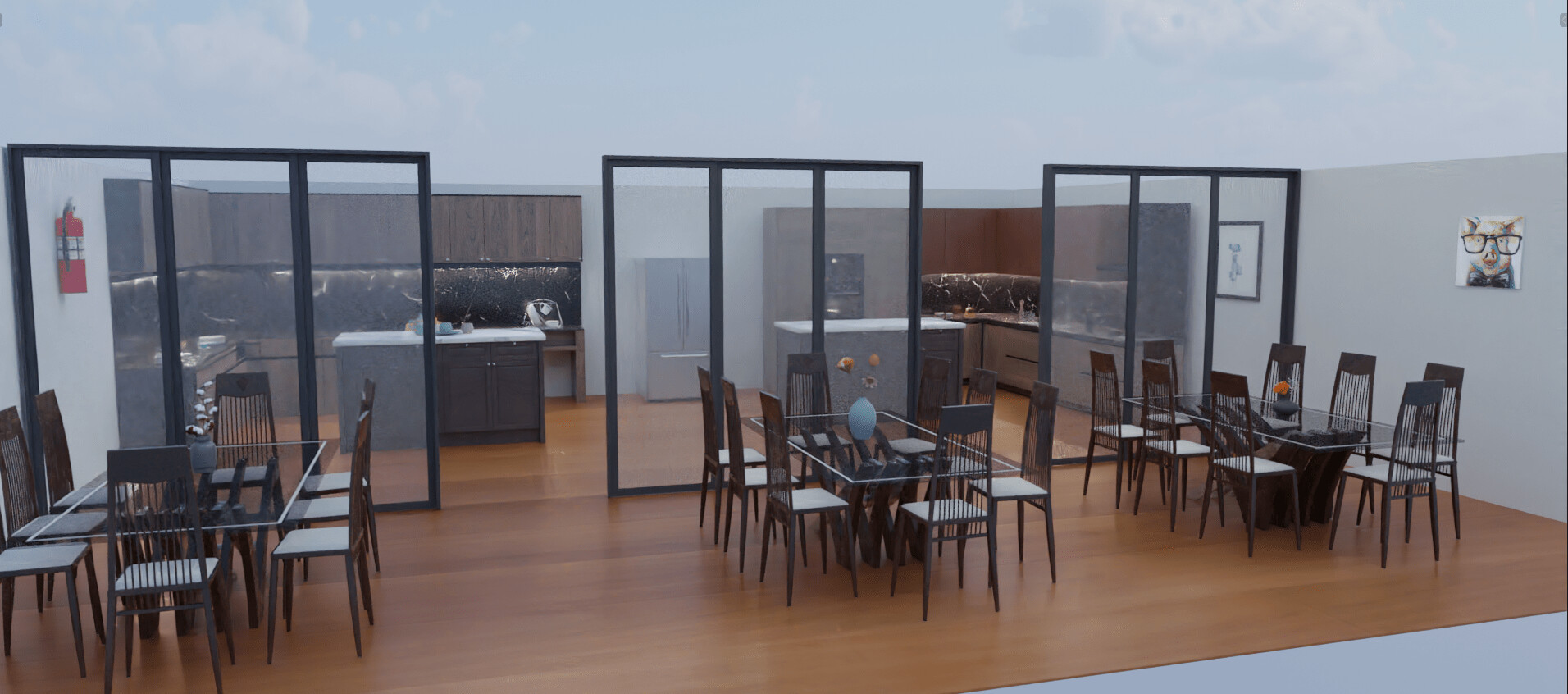 ArtStation - Interior Model in Blender