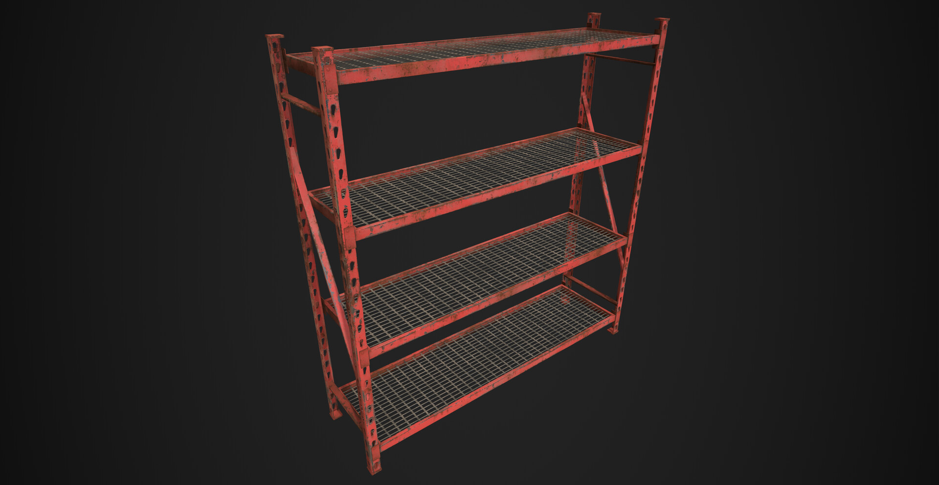 ArtStation - Shelf02 (Gameready asset)