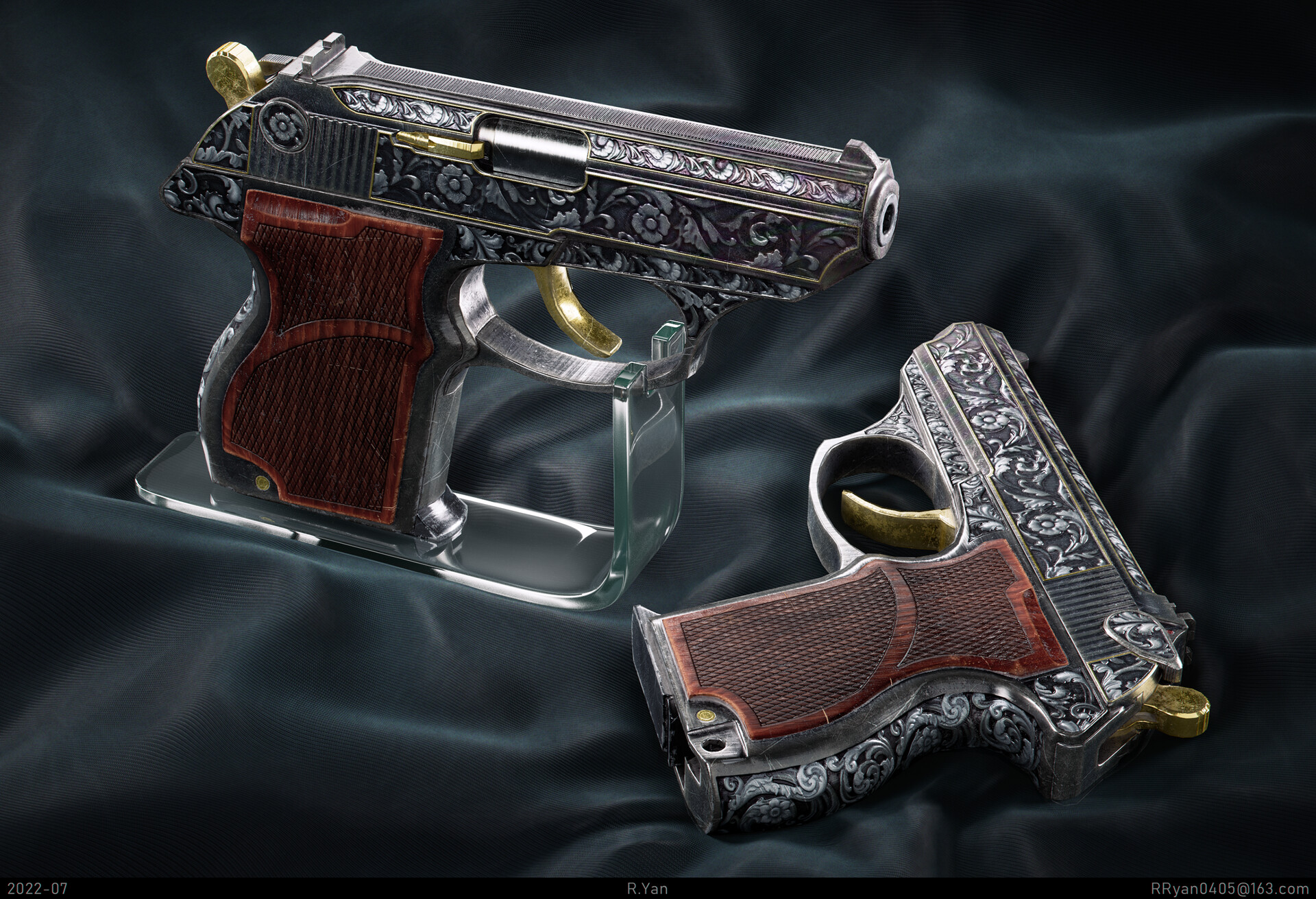 ArtStation - Gift PSM Pistol -PSM礼品手枪-