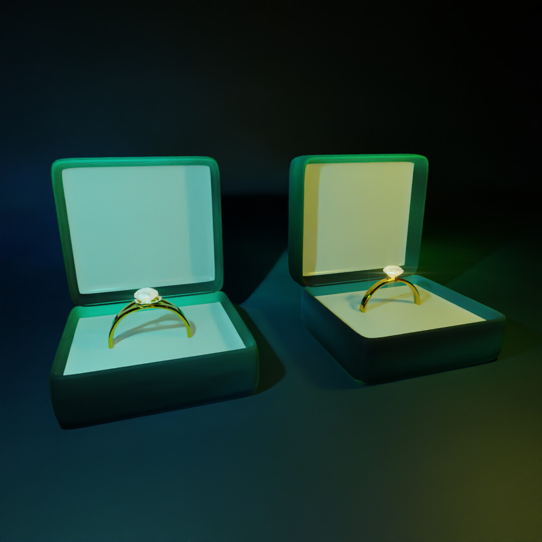 ArtStation - Wedding Rings