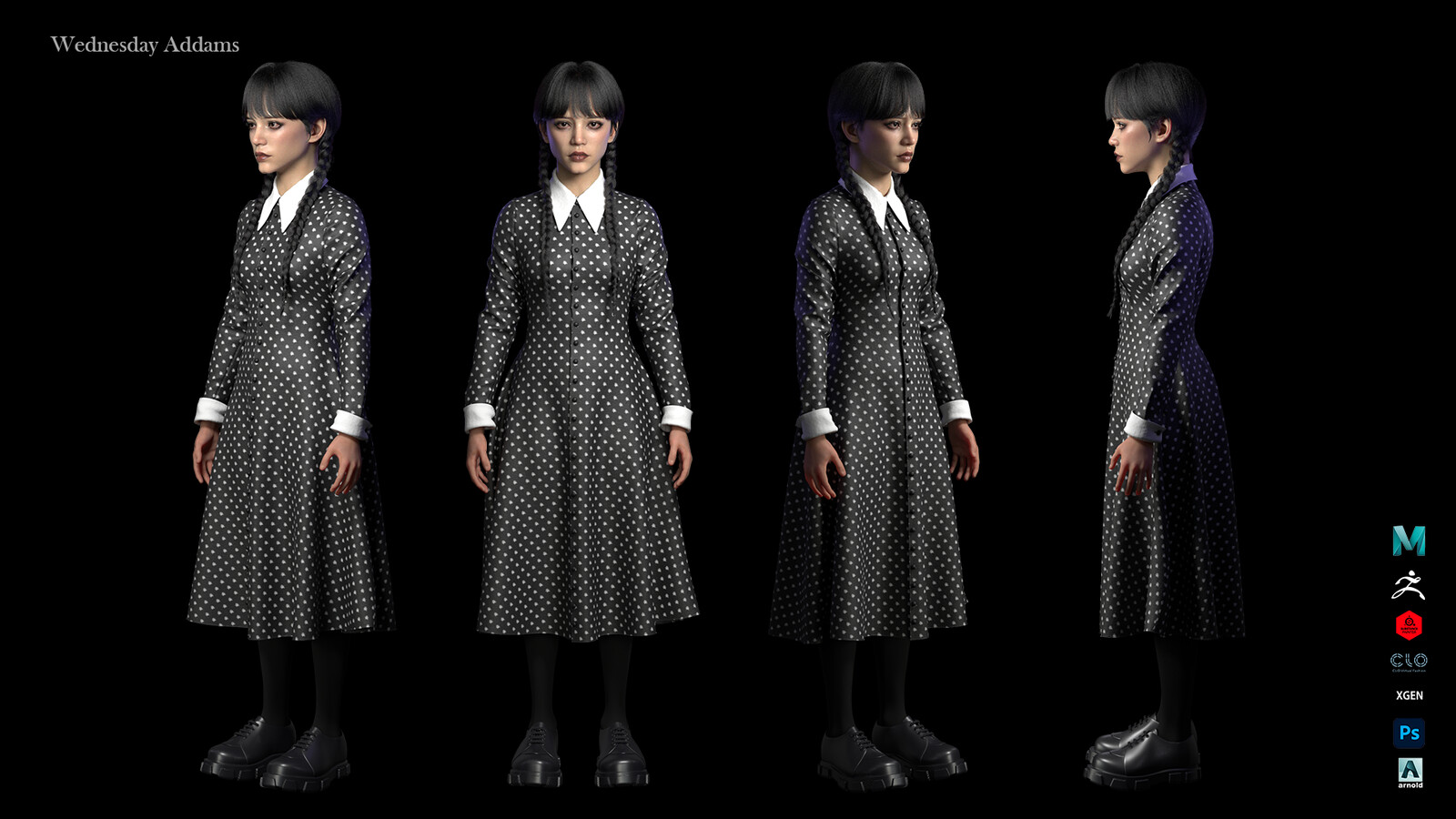 JINJU PARK - Wednesday Addams