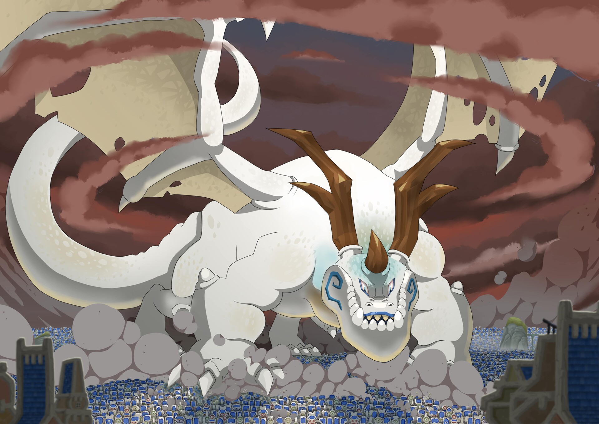 ArtStation - DRAGON DESTRUCTION