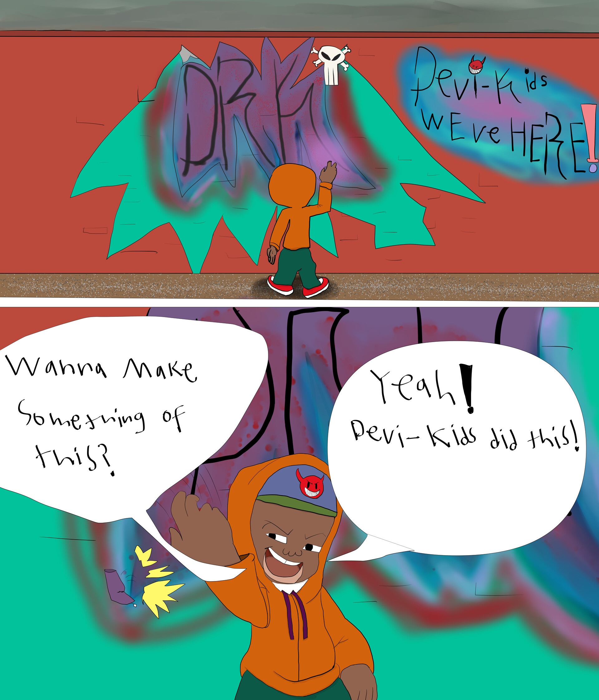 ArtStation - Devi-Kids Were Here!