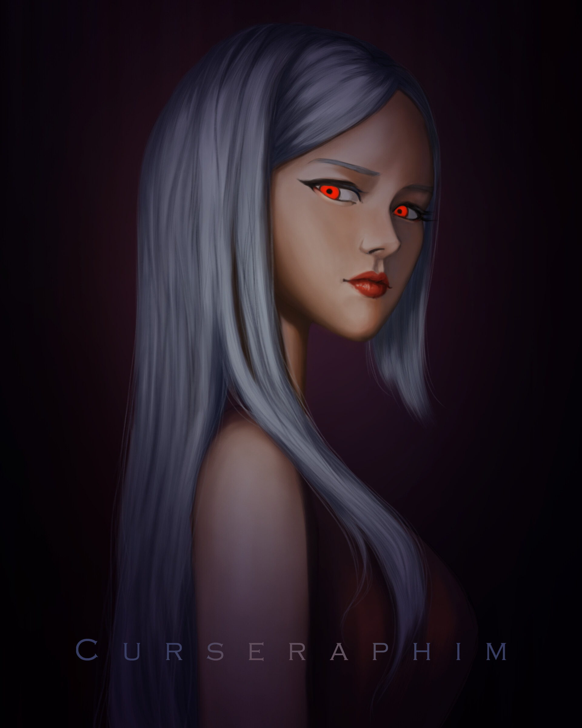 ArtStation - Vampire (Portrait)