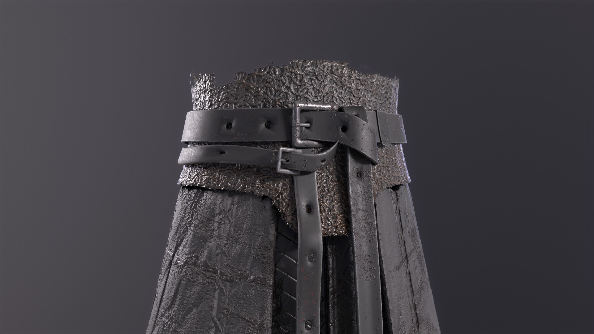 ArtStation - old damaged belt cloth