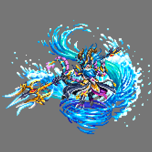 Brave Frontier Water Characters