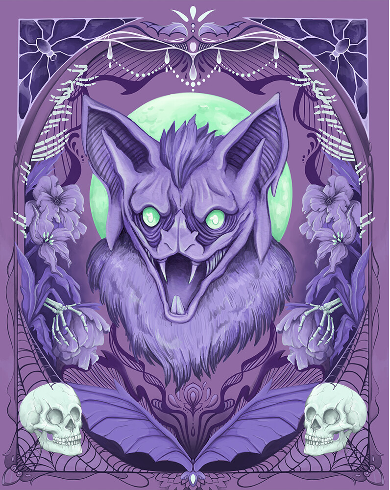 ArtStation - Moon Bat