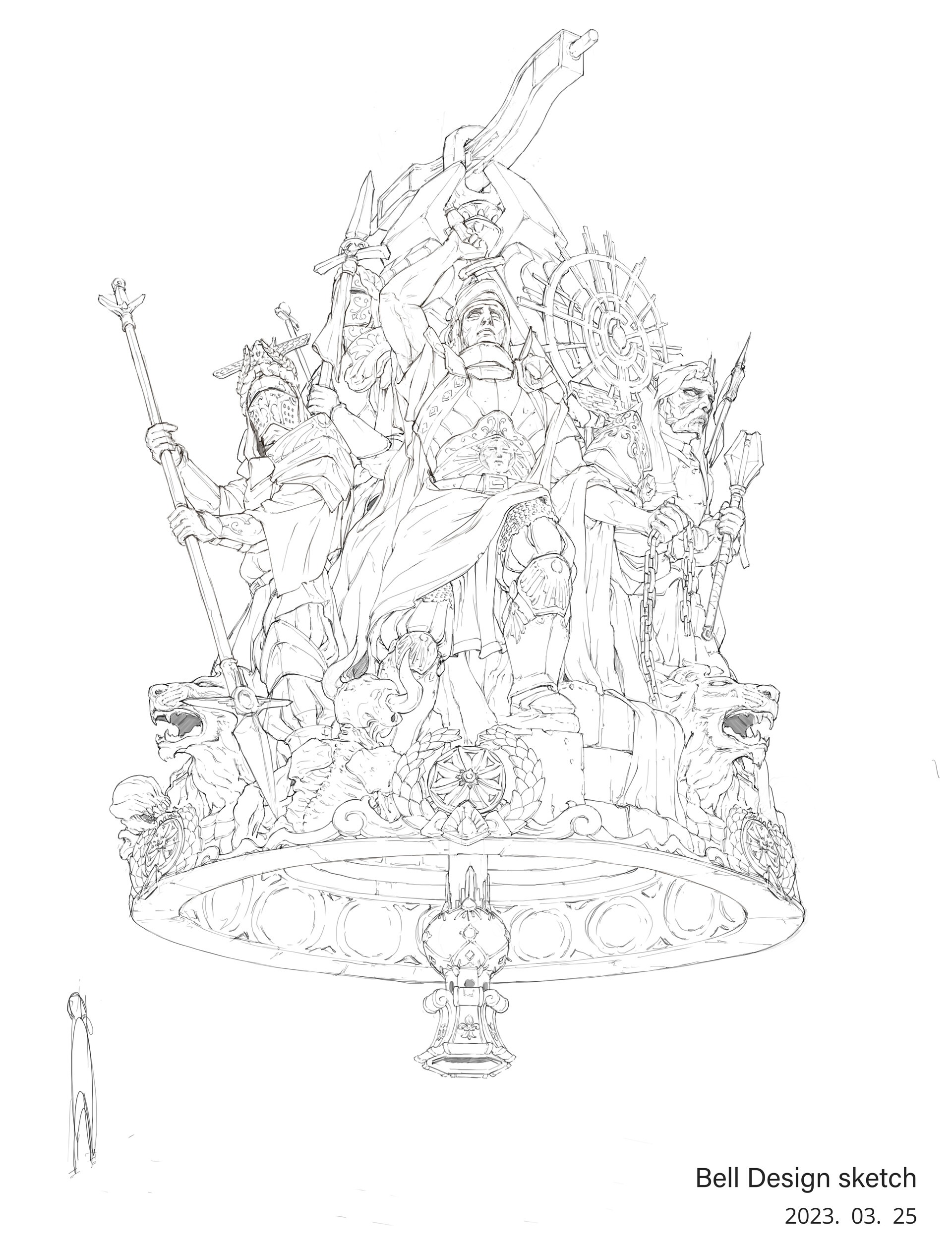 ArtStation - Cathedral Bell Design