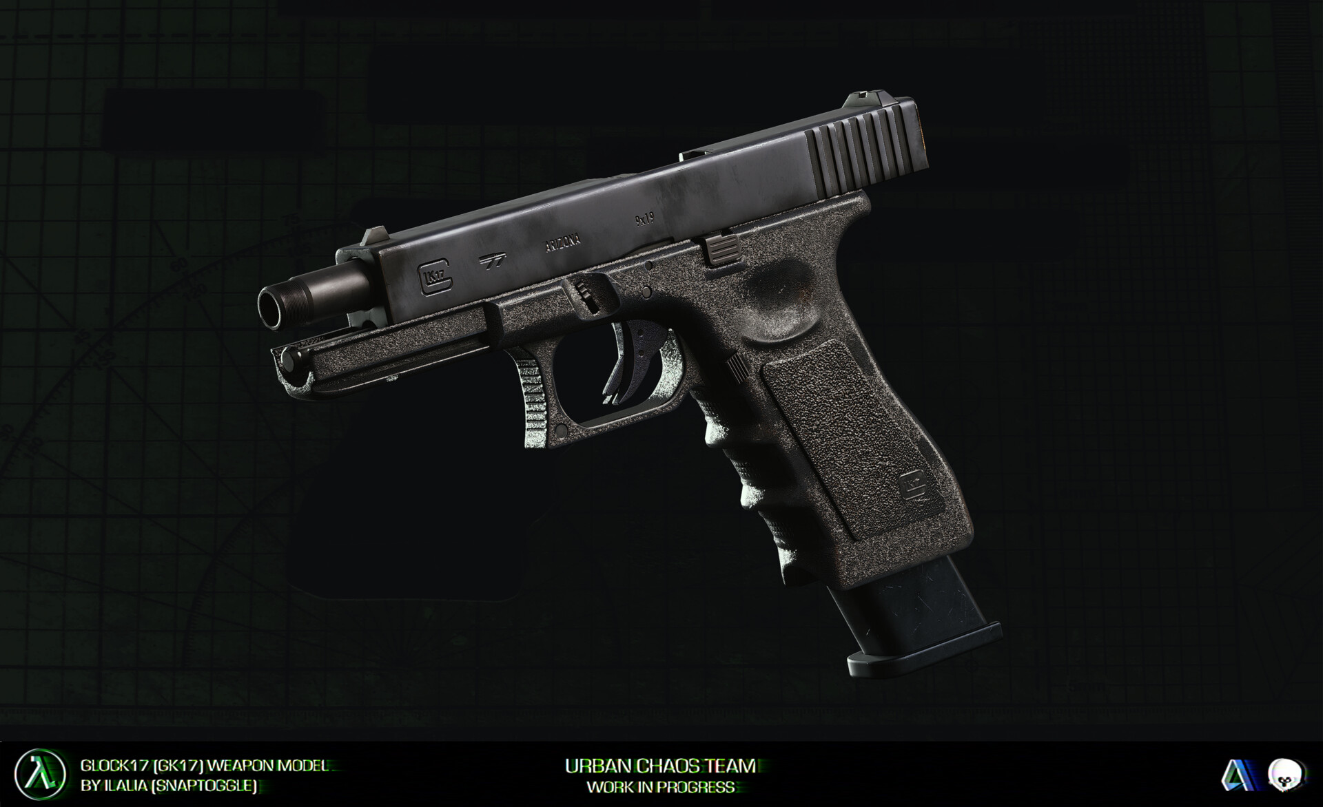 ArtStation - Glock 17 (GK17)