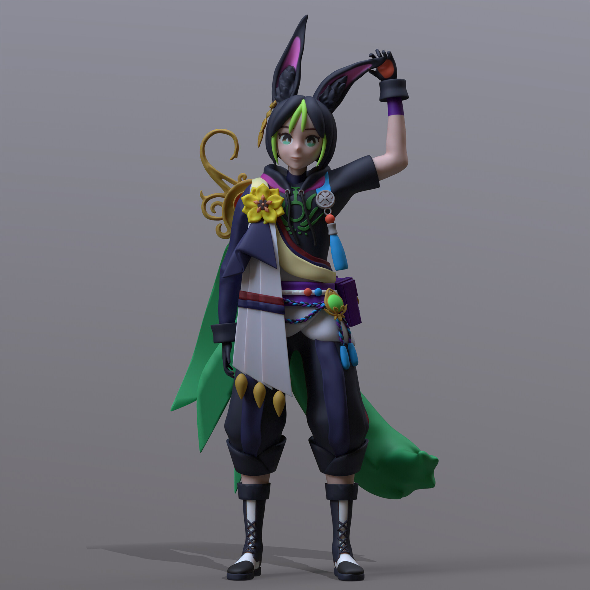 Sasima - Tighnari-Genshin Impact Fan Art