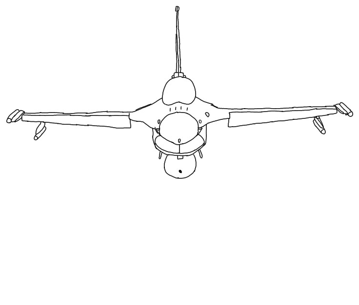 f 16 coloring sheet