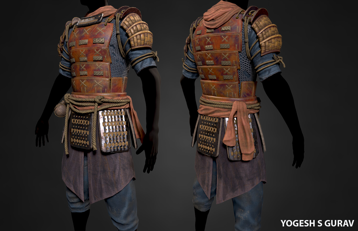 ArtStation - Samurai_Armor