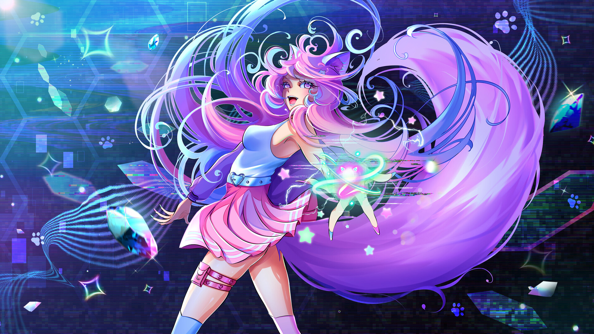 ArtStation - Galaxy Neko