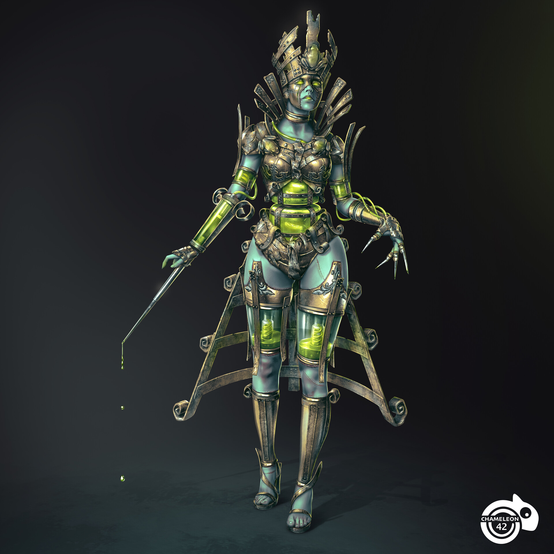 ArtStation - Toxic Lady