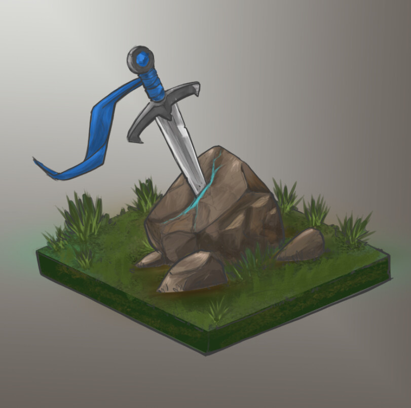 ArtStation - Sword in the stone