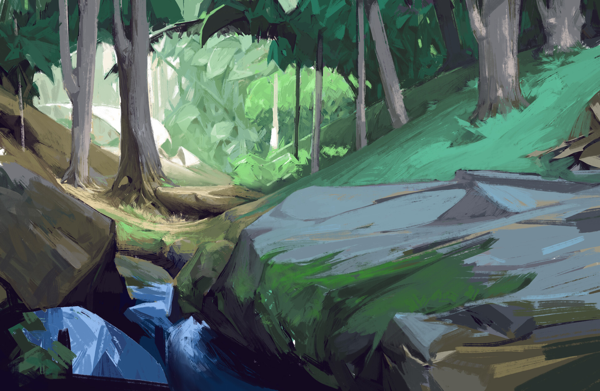 ArtStation - Environment sketches.