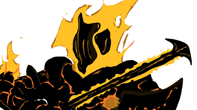 ArtStation - fire knight