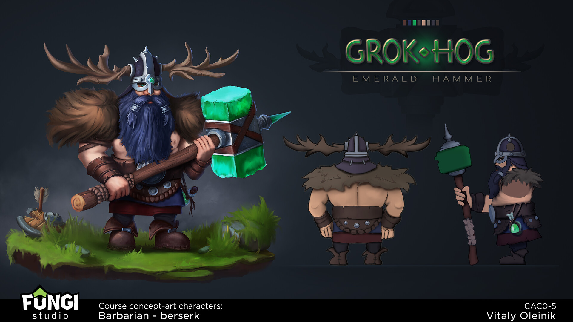 ArtStation - Barbarian-berserk