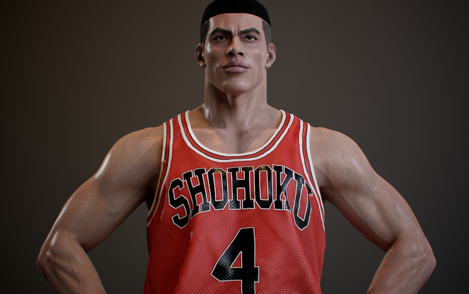 Ed Pantera - Slamdunk fanart- Akagi takenori (채치수)