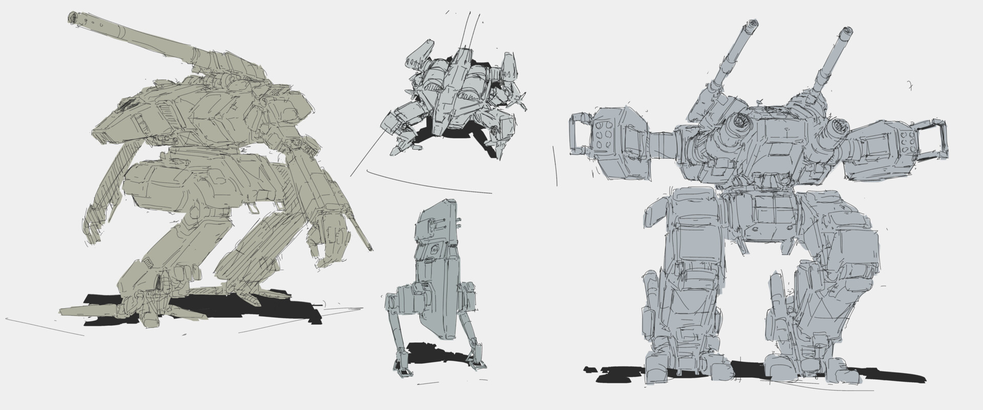 Desert mech et al. by tychorion1