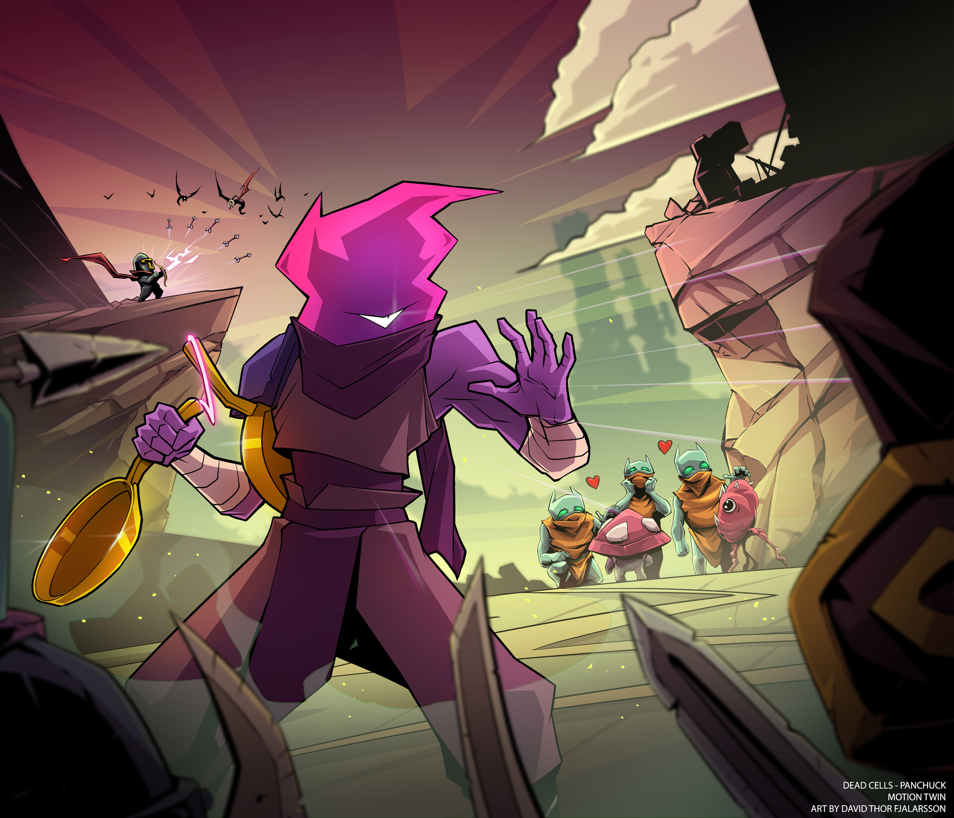 David Thor Fjalarsson - Dead Cells - DLC and promotion keyart