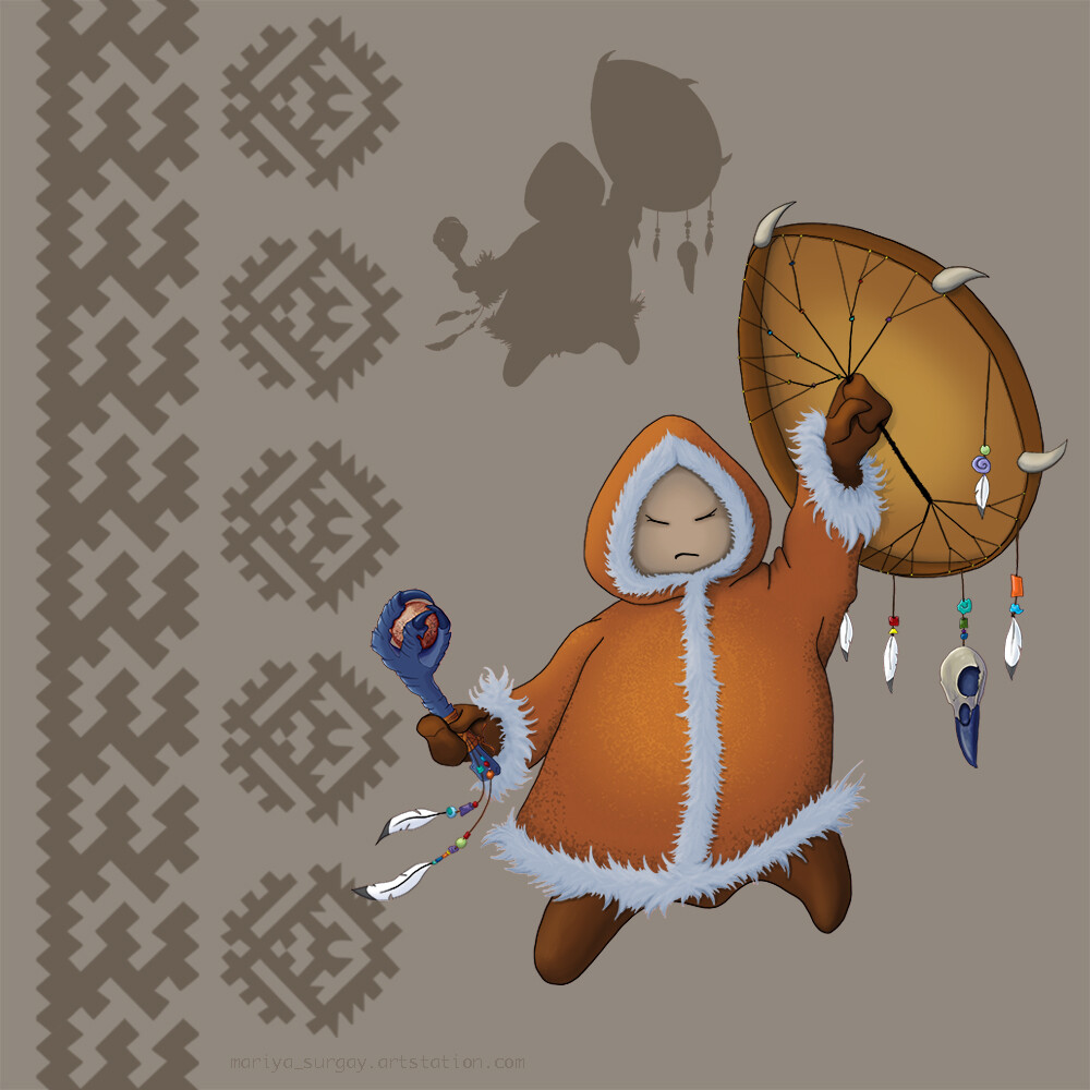 ArtStation - Chukchi shaman