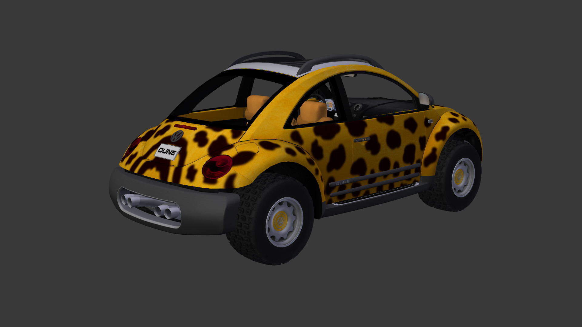 Ismaïl Taha - VW New Beetle Dune Concept "Meow"/"Matomow Cup"