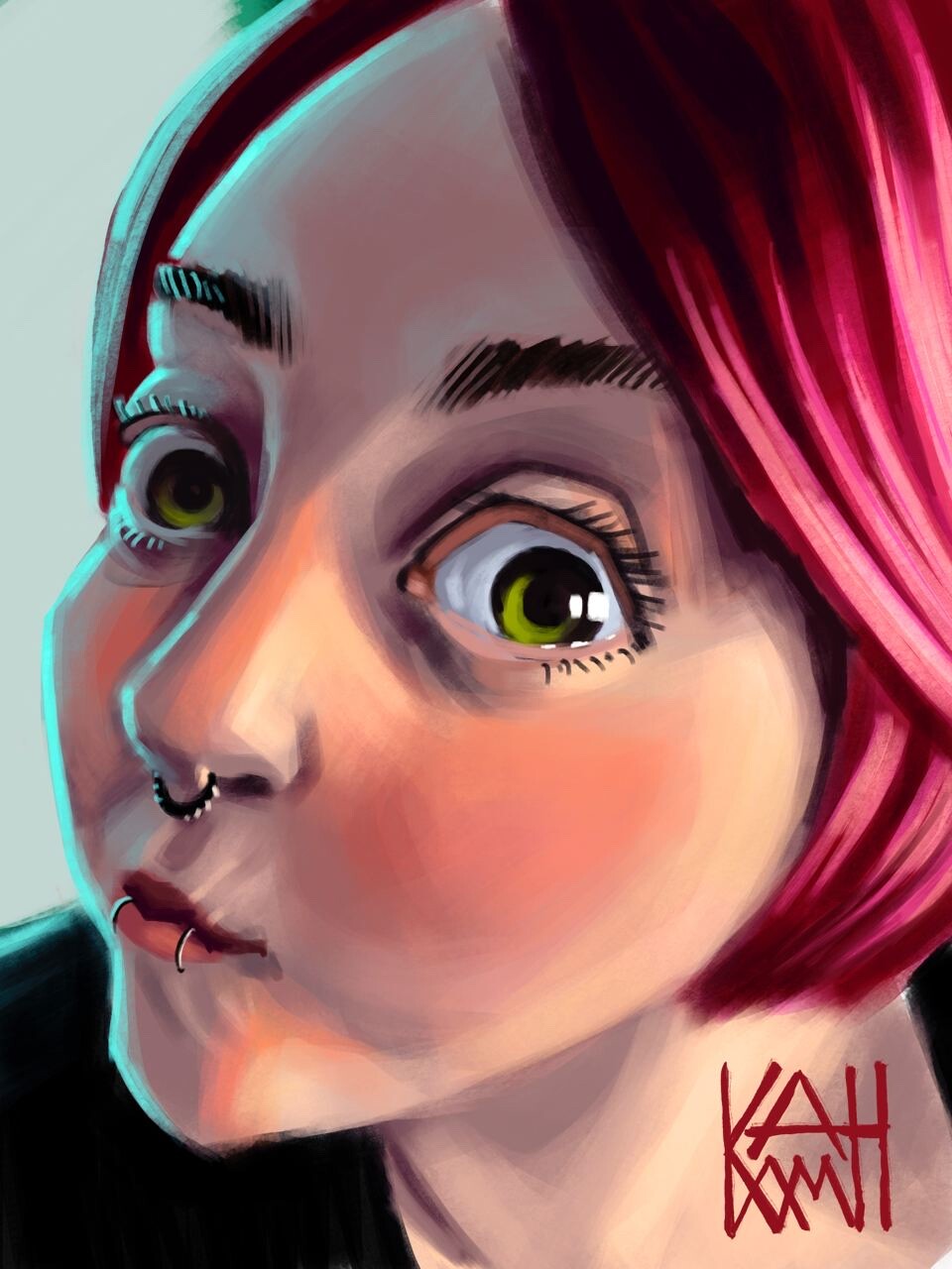 ArtStation - Self portrait