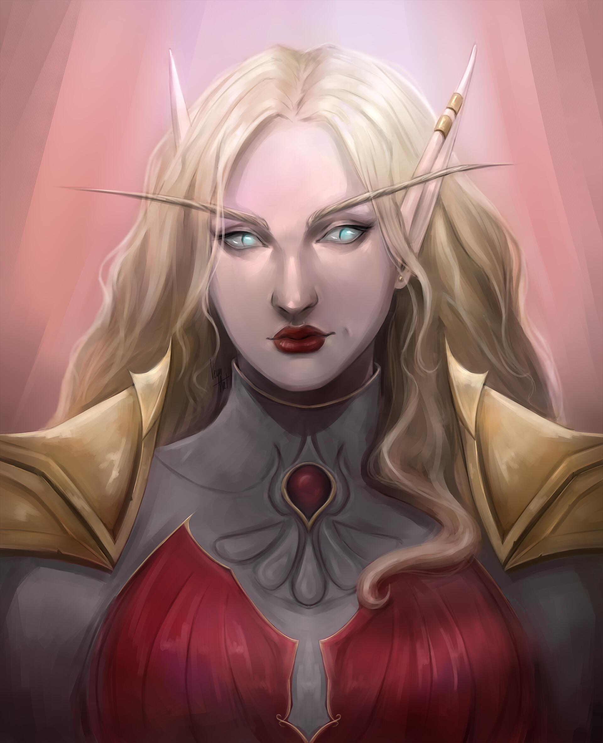 ArtStation - Elf Portrait