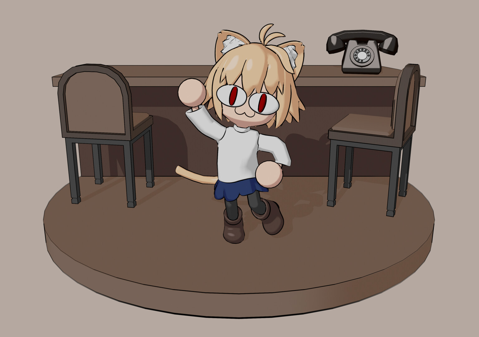 Johan Hoof - Neco Arc 3D Model