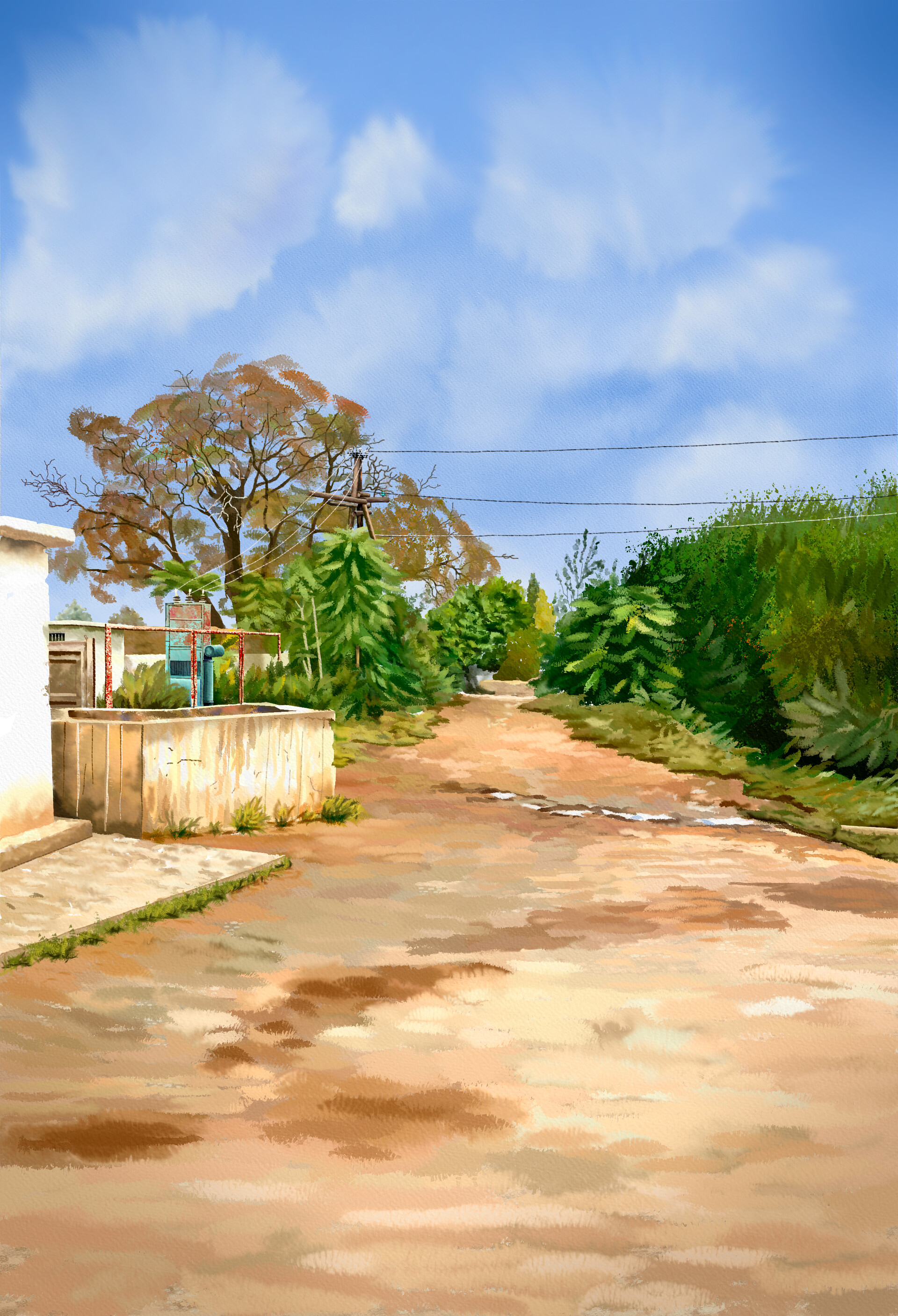 ArtStation - Chashma. working with light